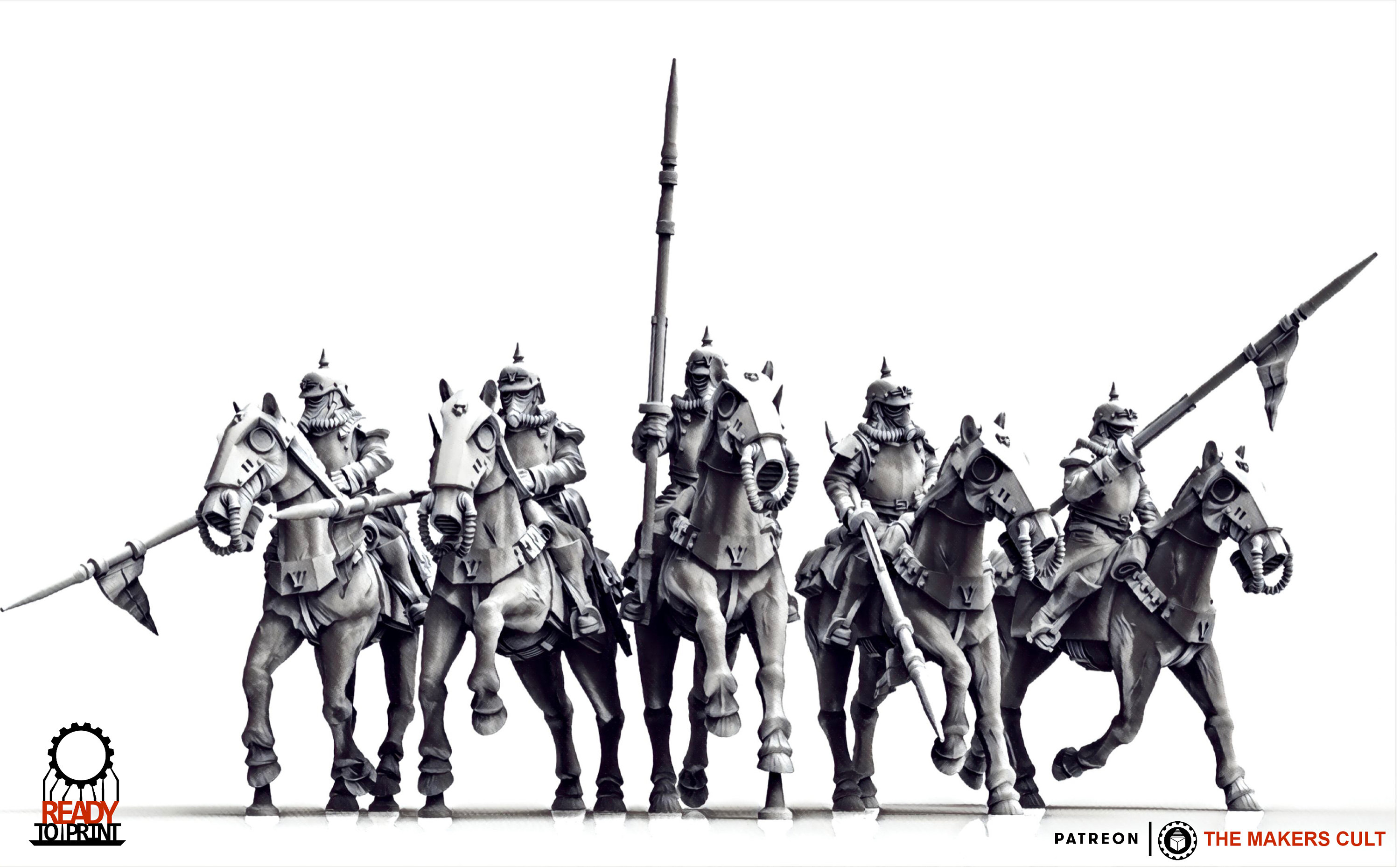 The Makers Cult Valour Korps Shock Cavalry - Etsy