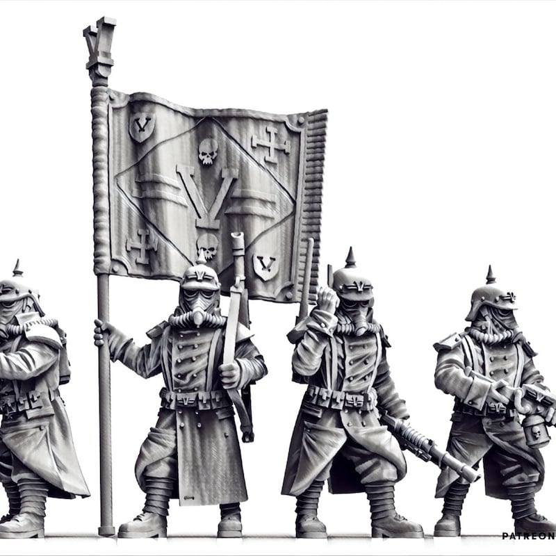 Death Korps of Krieg Stl - Etsy