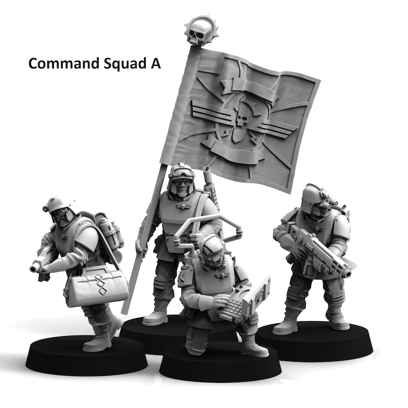 The Makers Cult Universal Guard Command Squads - Etsy
