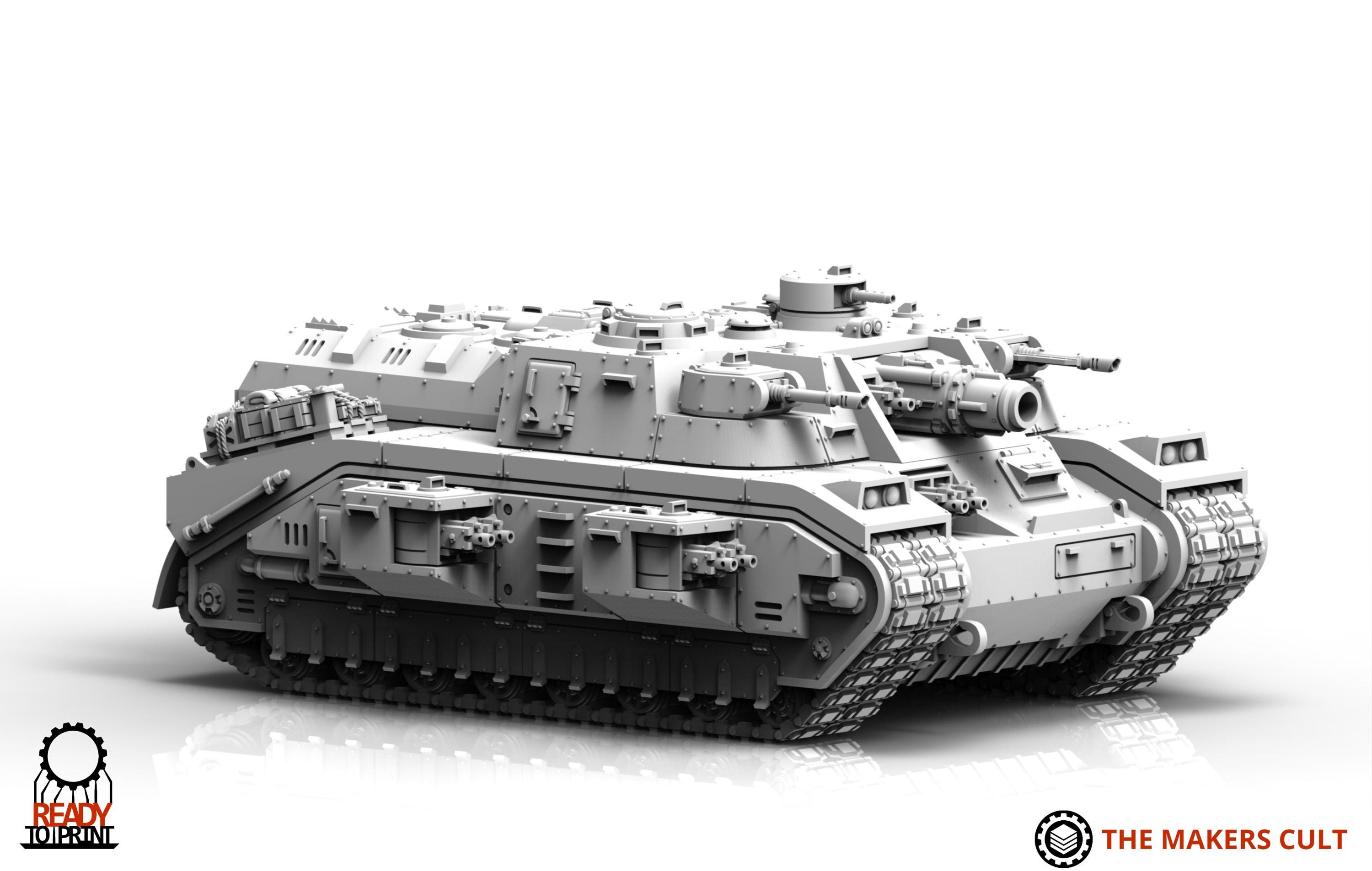 The Makers Cult - Universal Guard - Heavy Battle Tank 3 - Etsy