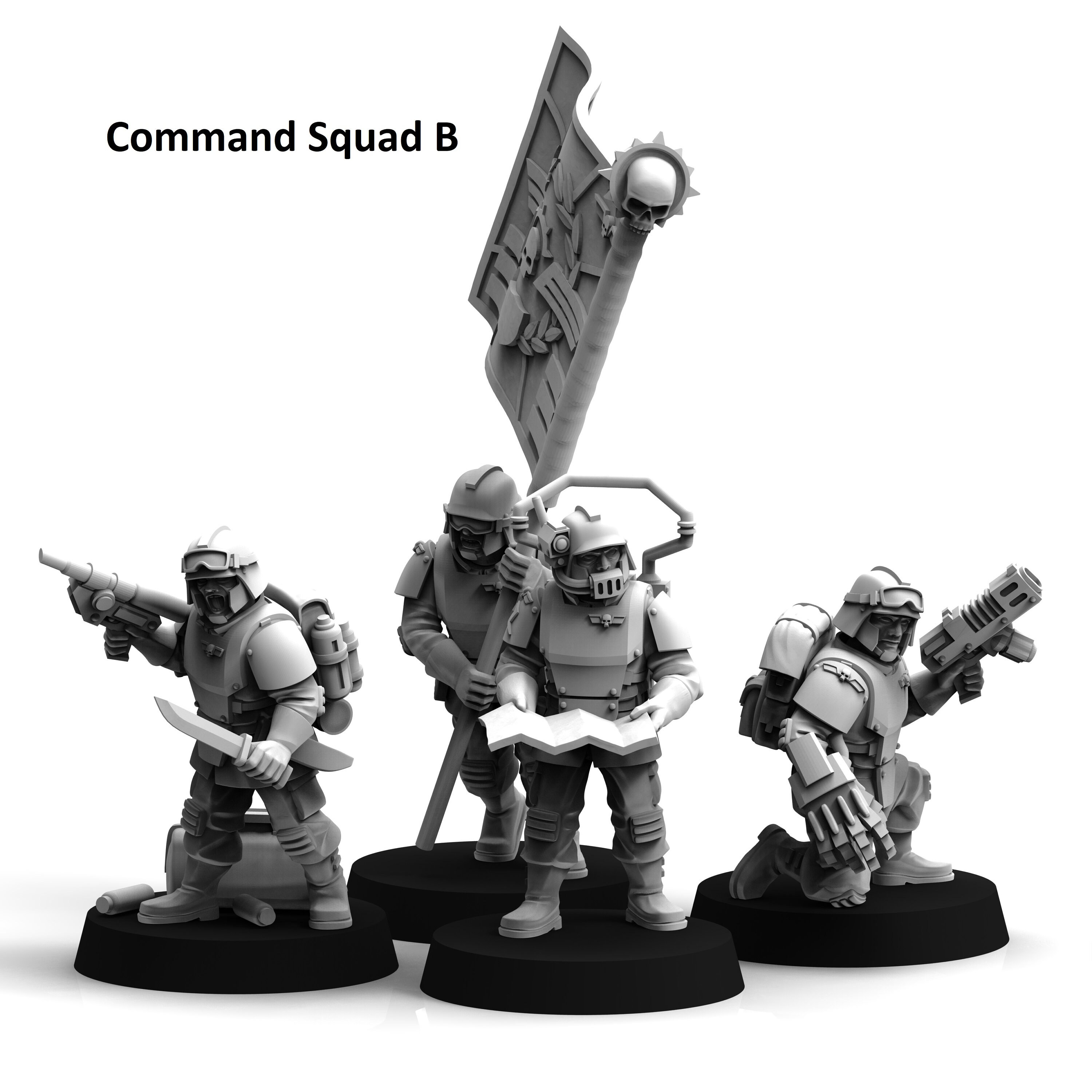 The Makers Cult Universal Guard Command Squads - Etsy