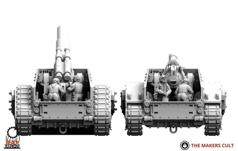 The Makers Cult - Universal Guard - Artillery Tank - Etsy