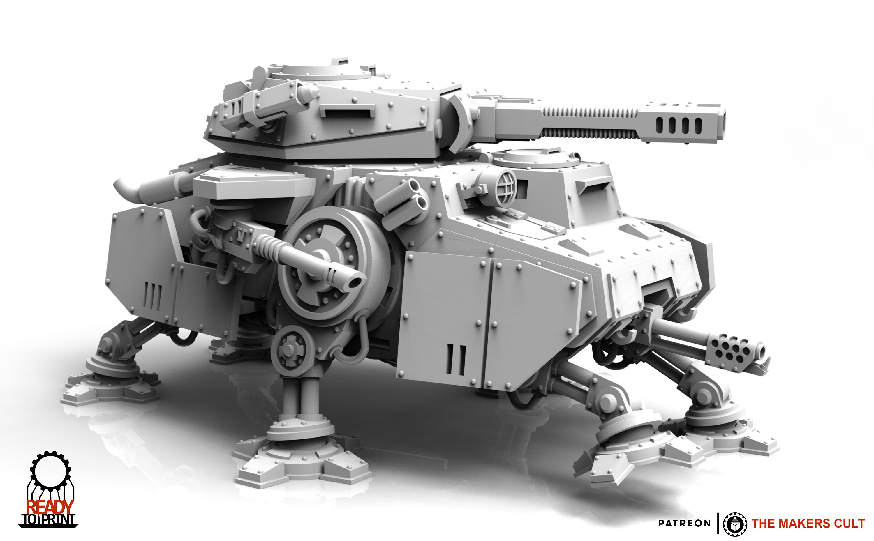 The Makers Cult Valour Korps Battle Walker - Etsy