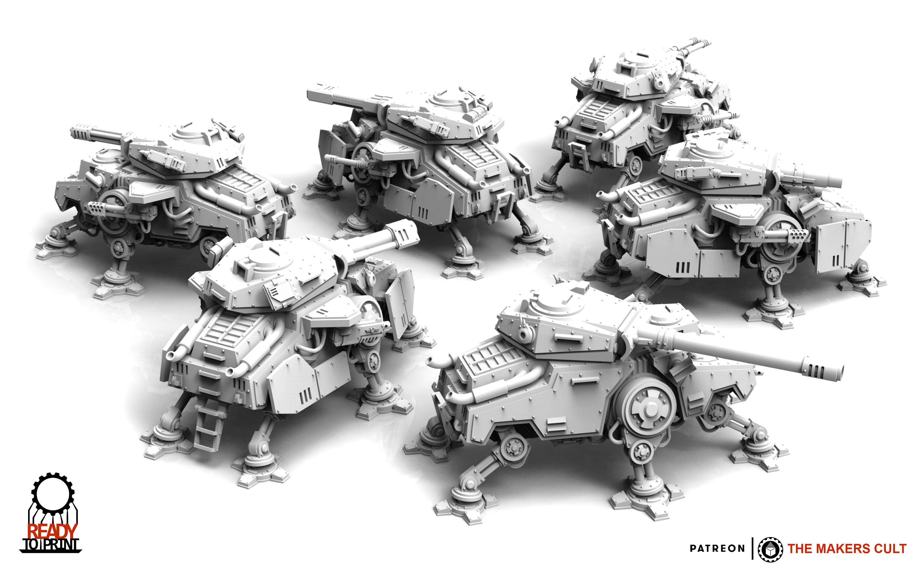 The Makers Cult - Valour Korps - Battle Walker - Etsy