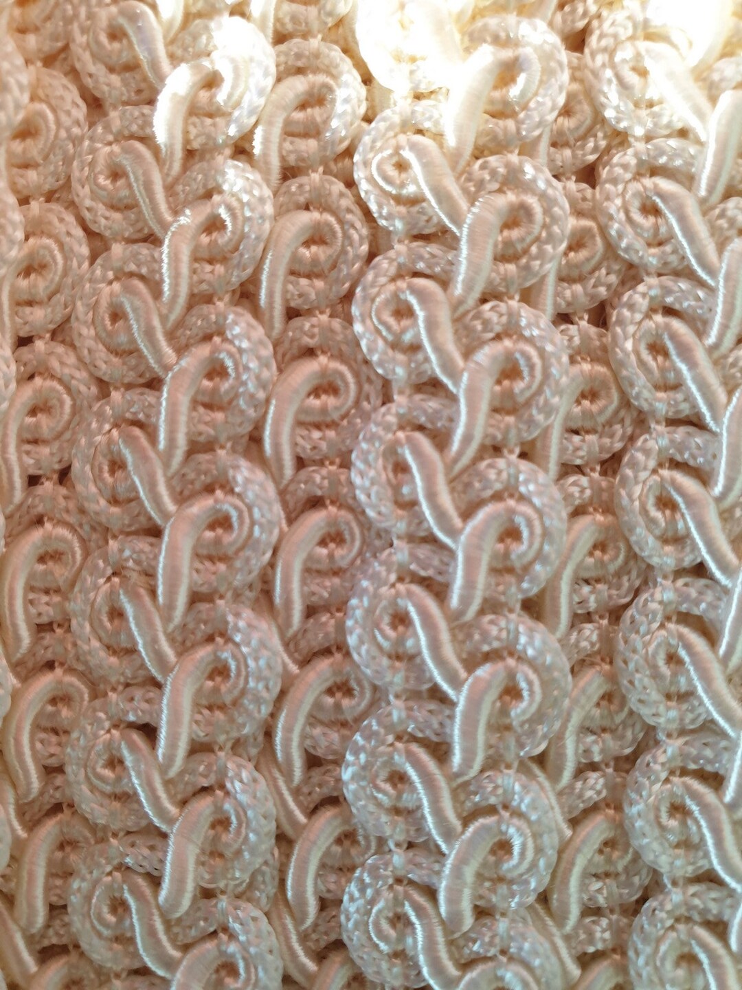 Vintage White Ivory Trim, Vintage Ribbon, Rayon Trim - Etsy