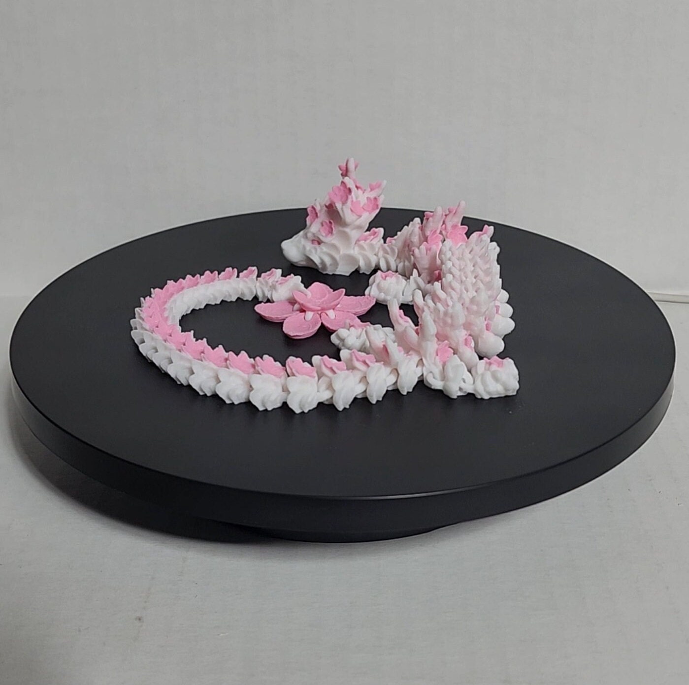 3D Printed Articulated Cherry Blossom Dragon by Cinderwing3d - Etsy