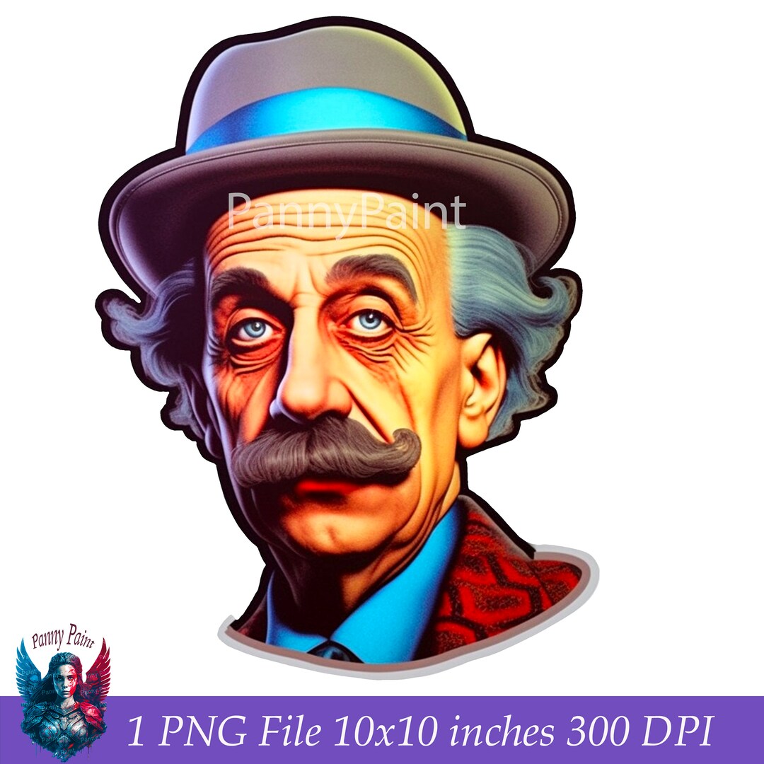 1 Png Albert Einstein Humor Art Einstein Joke Print for - Etsy