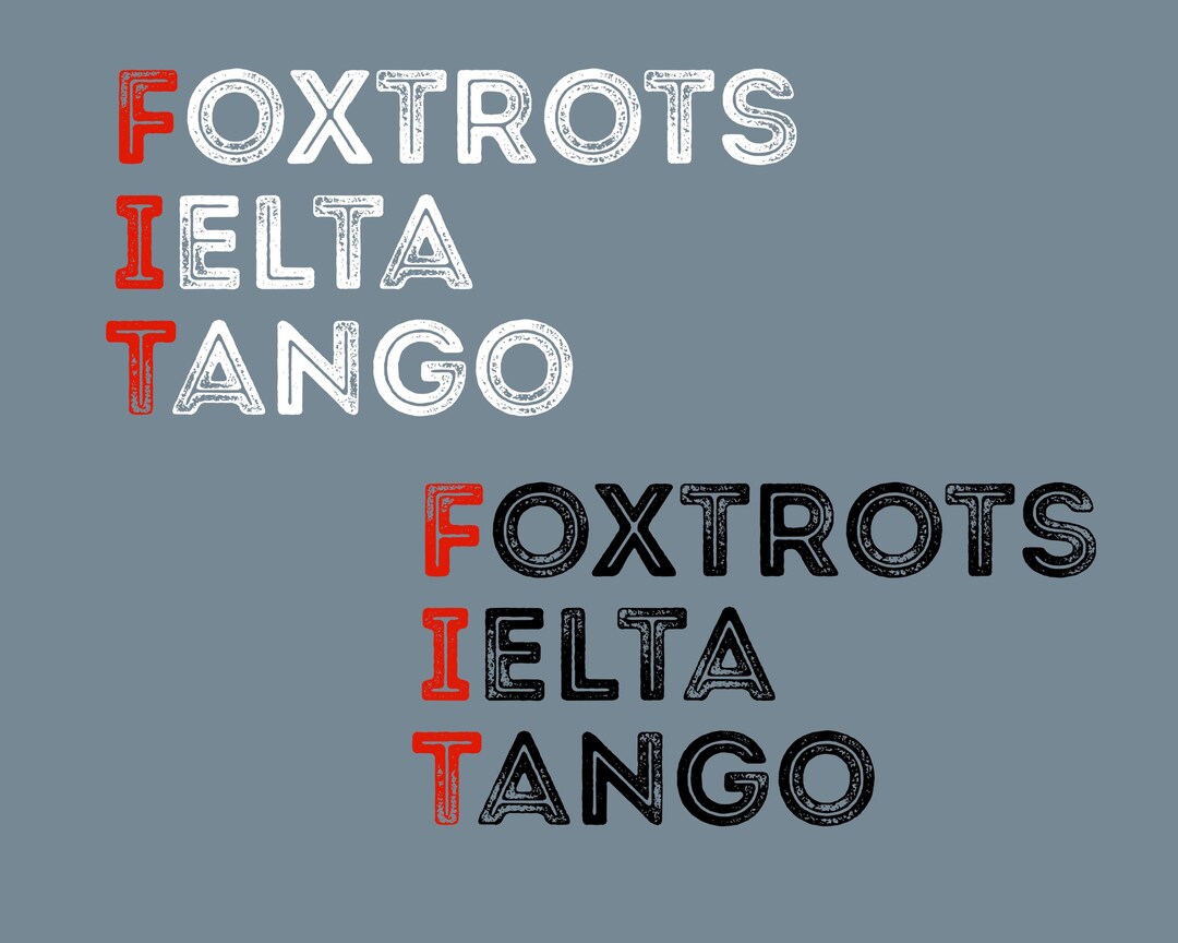 Foxtrot Delta Tango Png, Subtle Anti President, Foxtrot Delta Tango SVG ...