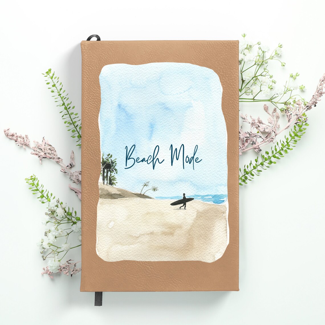 Summer Vacation Journal, Beach Mode Blank Journal, Travel Diary ...