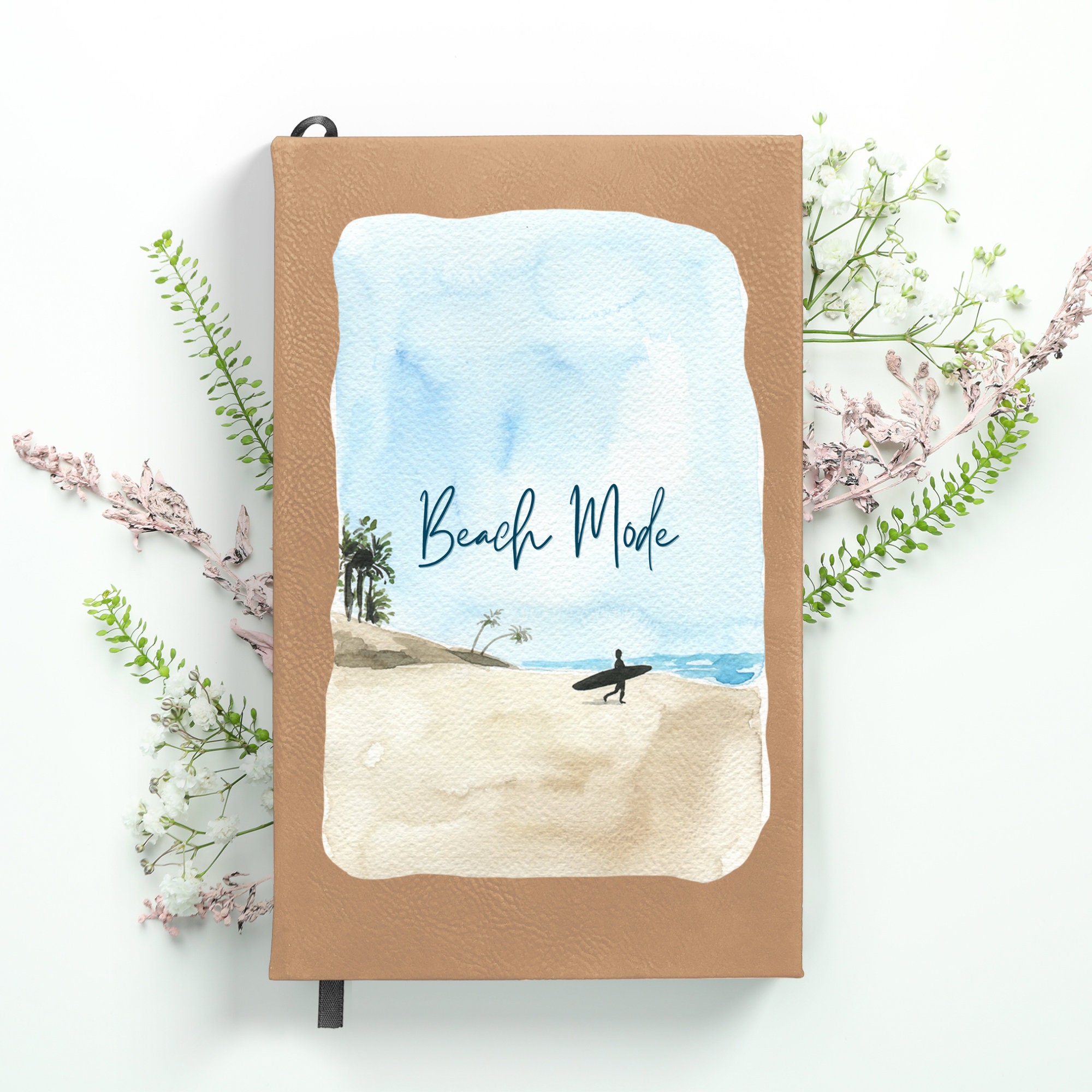 Summer Vacation Journal, Beach Mode Blank Journal, Travel Diary ...