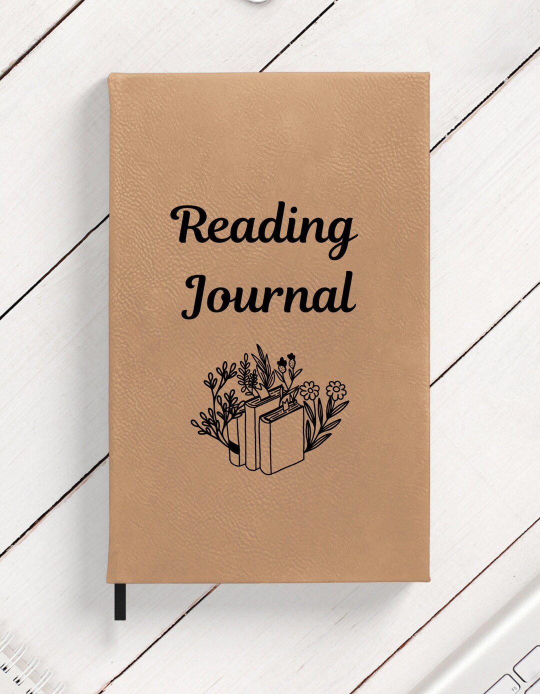 Beautiful Blank Reading Journal, Track Books You Read, Notes, Book Club ...