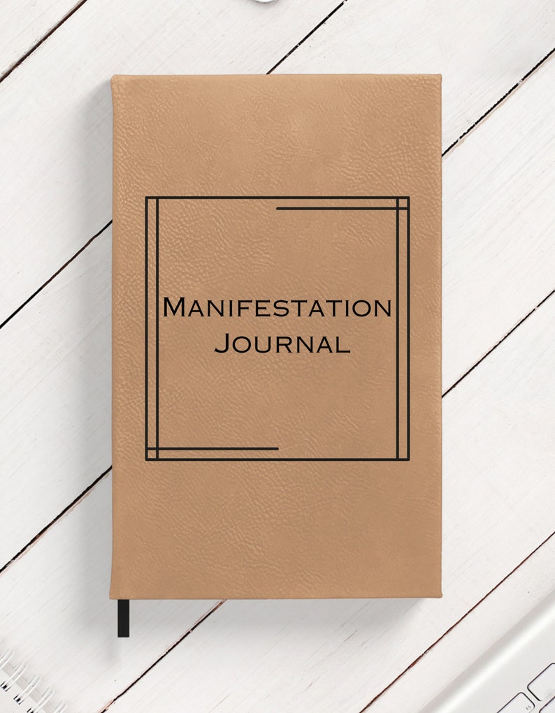 Manifestation Journal, Affirmation Journal, Blank Notebook, Dream Life ...
