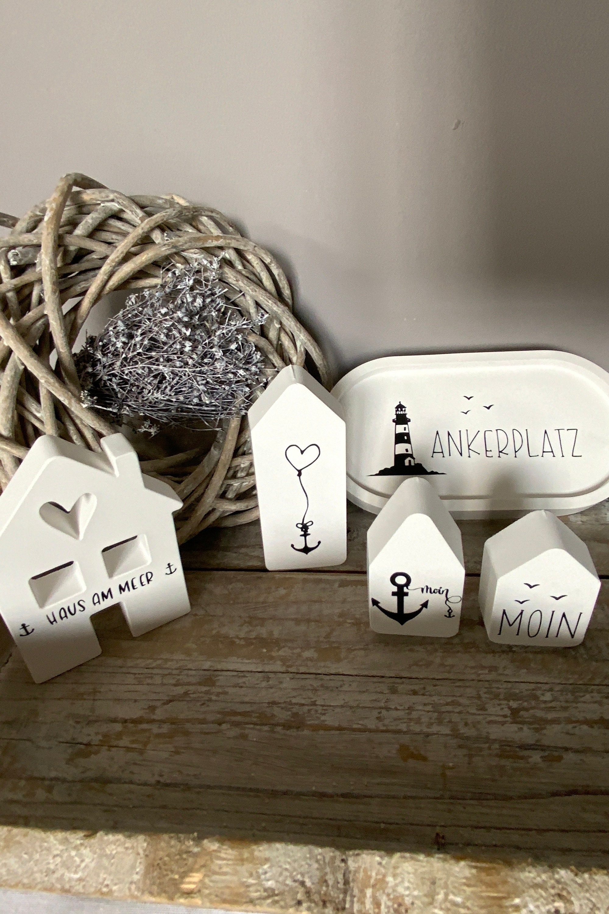 Raysin Deko Häuserskandi DekoDekoartikel RayherUrlaubs - Etsy.de