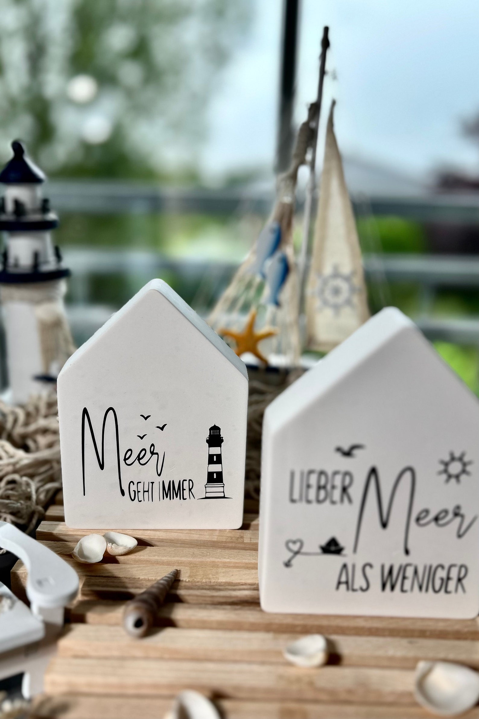 Maritime Decor House From Raysin - Beach Decor - Vacation - Baltic Sea ...