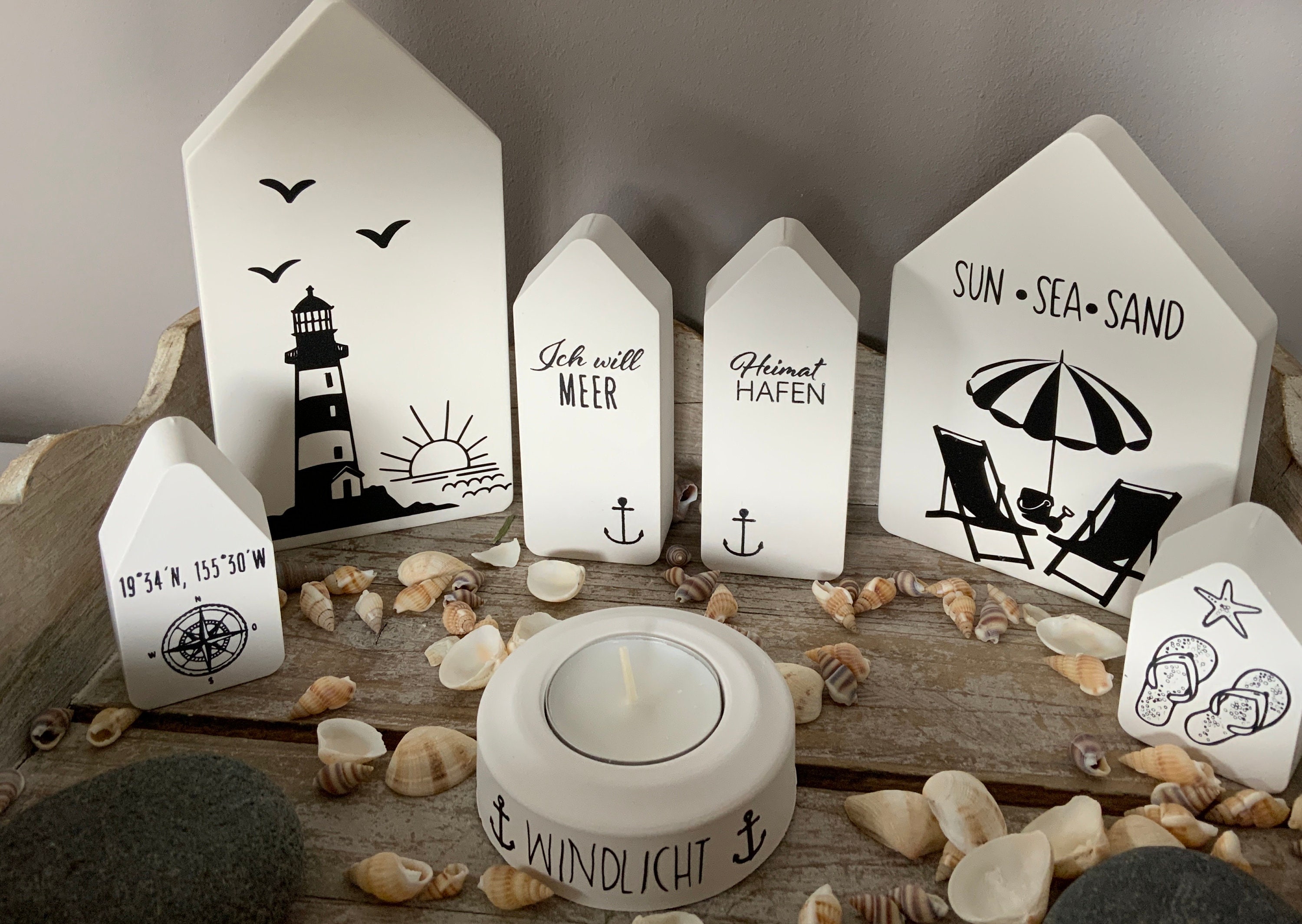 Raysin Deko Häuserskandi DekoDekoartikel RayherUrlaubs DekoDeko Urlaub ...