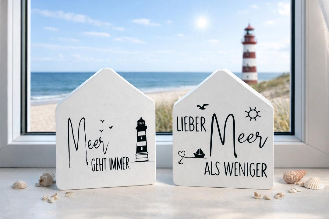 Maritime Decor House From Raysin - Beach Decor - Vacation - Baltic Sea ...