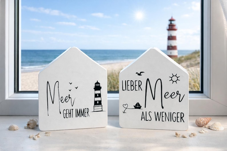 Maritime Decor House From Raysin - Beach Decor - Vacation - Baltic Sea ...