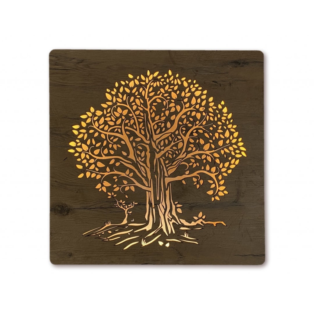 LED Mural linde 62 Cm X 62 Cm With 230V, Wall Light, Wall Lamp ...