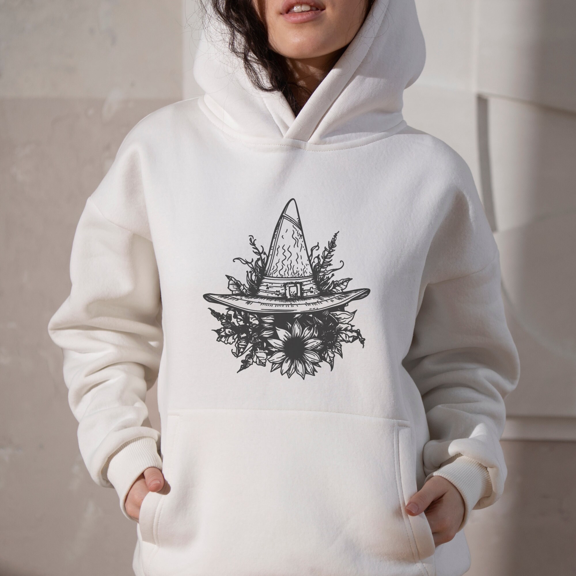 The Sunflower Witch SVG Bundle, Witch Svg, Sunflower Svg, Magic Svg ...