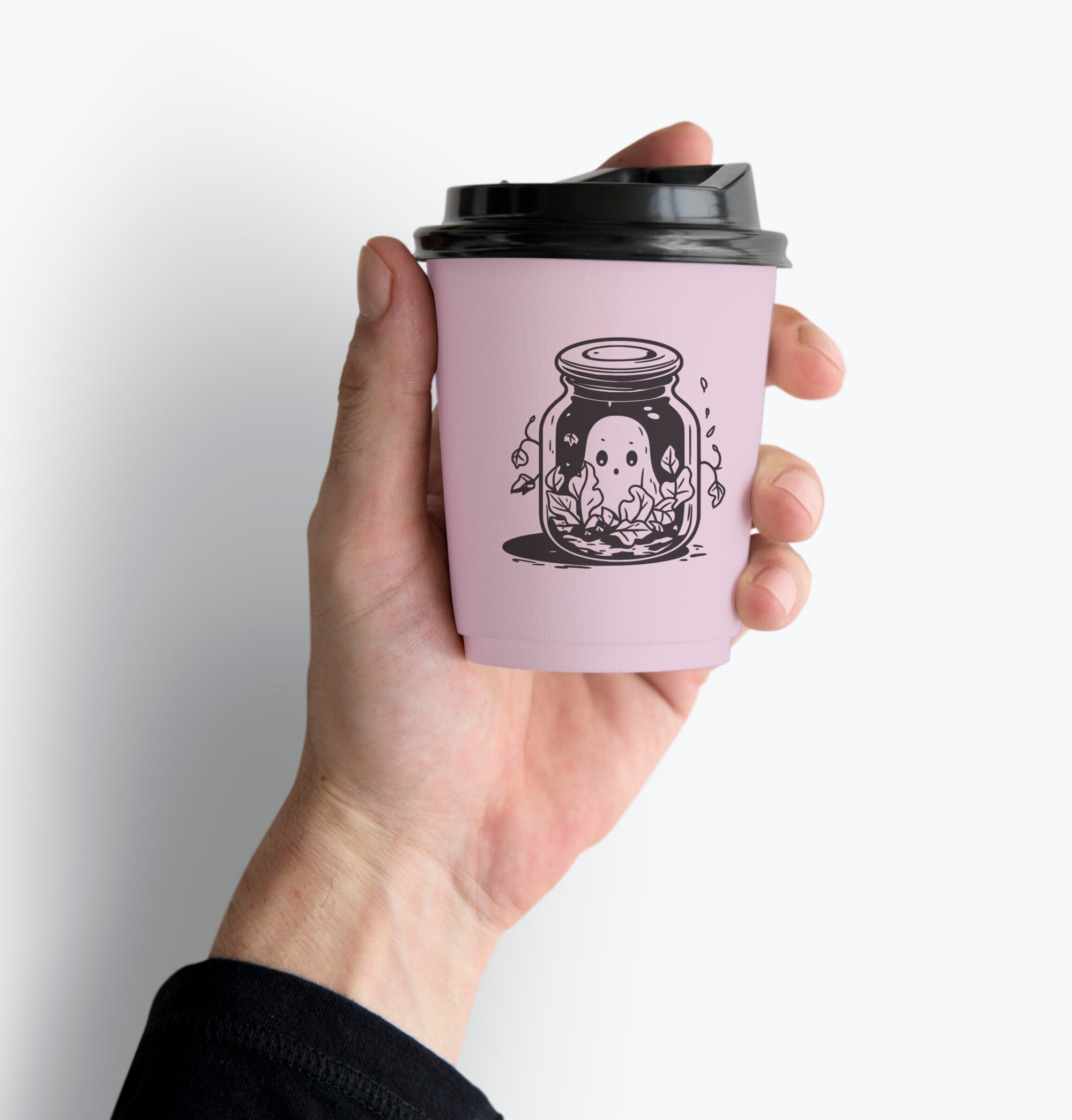Cute Ghost Jar SVG, Halloween Clipart (digital Download) - Etsy