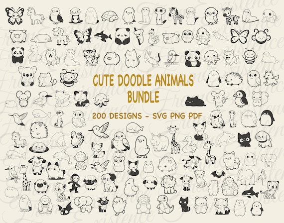 Cute Creature Doodles