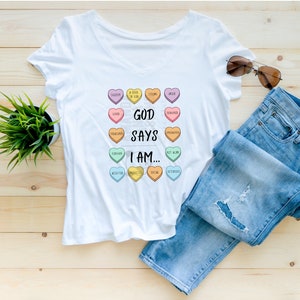 God Says I Am...png File - Etsy