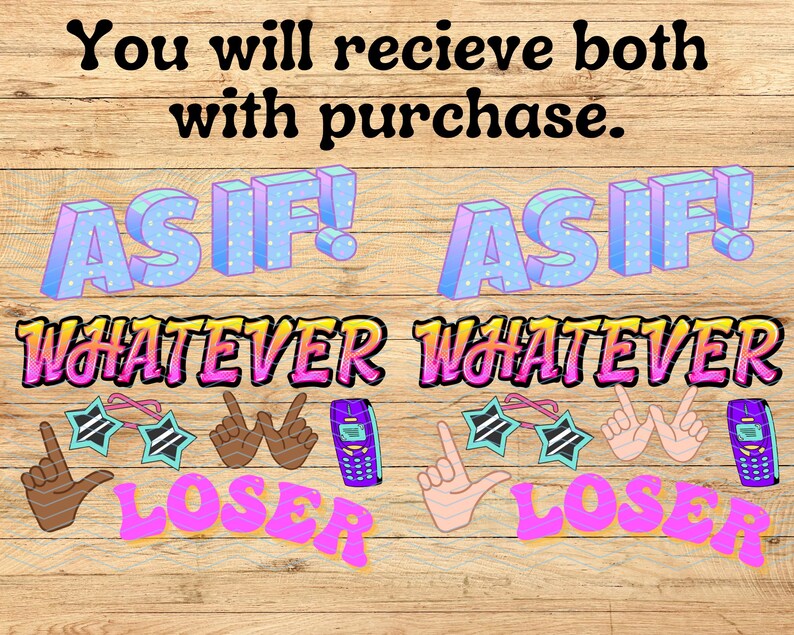 As If Whatever Loser - Etsy