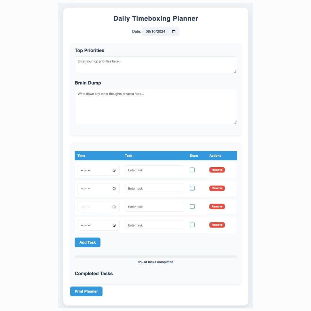 Productivity Planner Digital | Time Management System | Daily Task ...