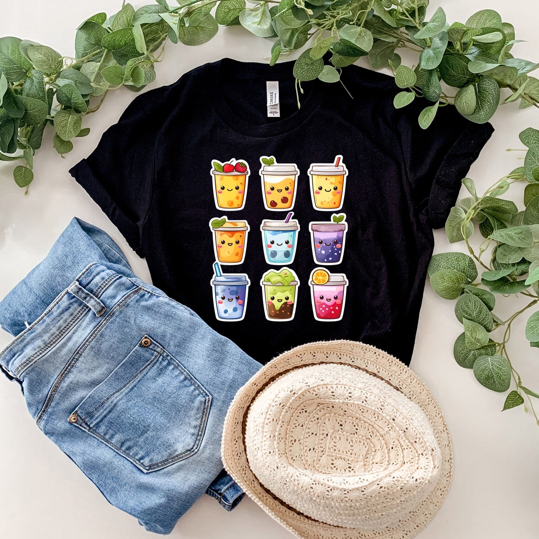Boba Shirt, Funny Bubble Tea Shirt, Bubble Tea Lover Gift, Bubble Tea ...