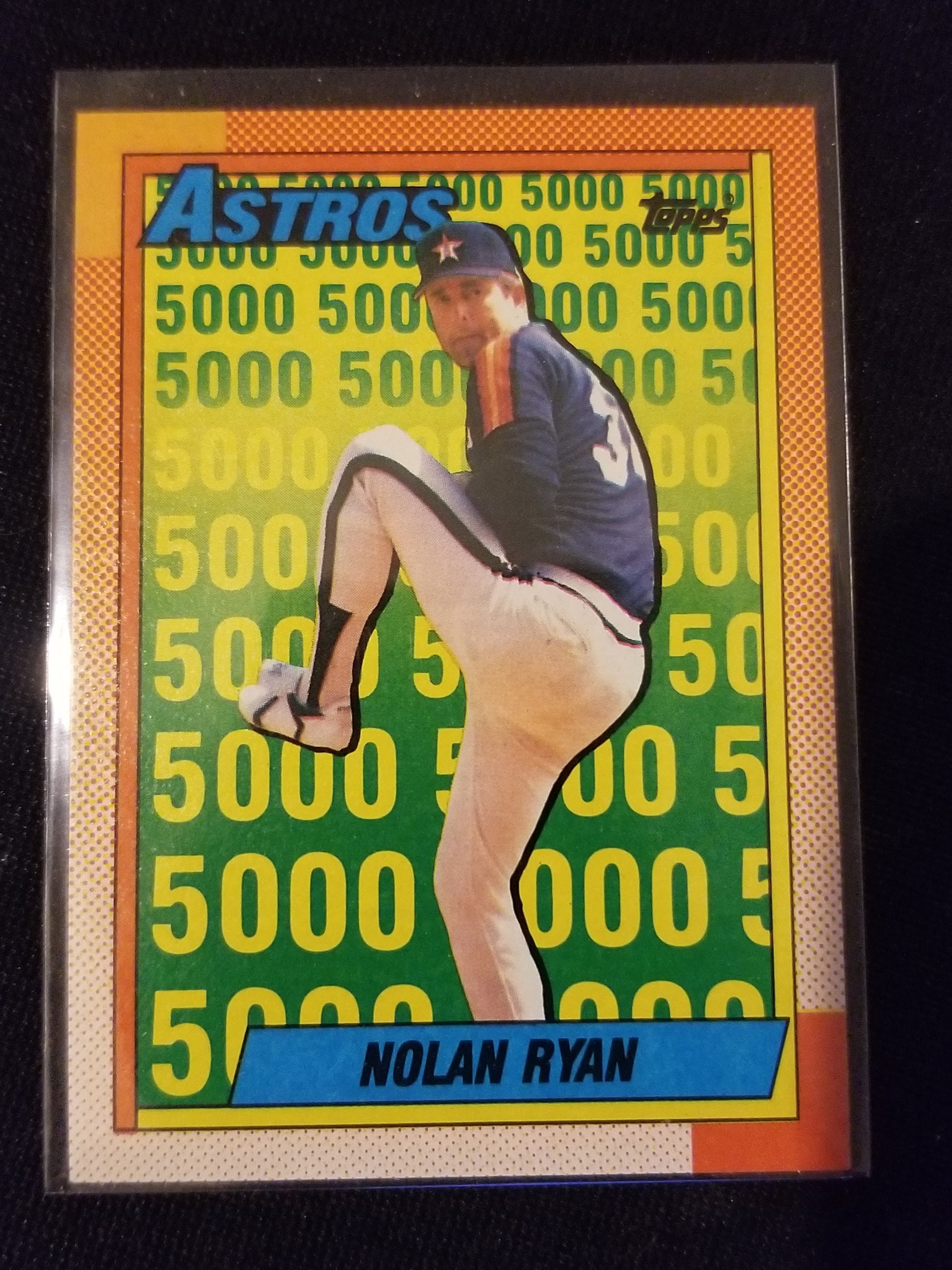 1990 Topps Nolan Ryan 5000 Strikeouts Card #4 Mint Perfect Condition - Etsy