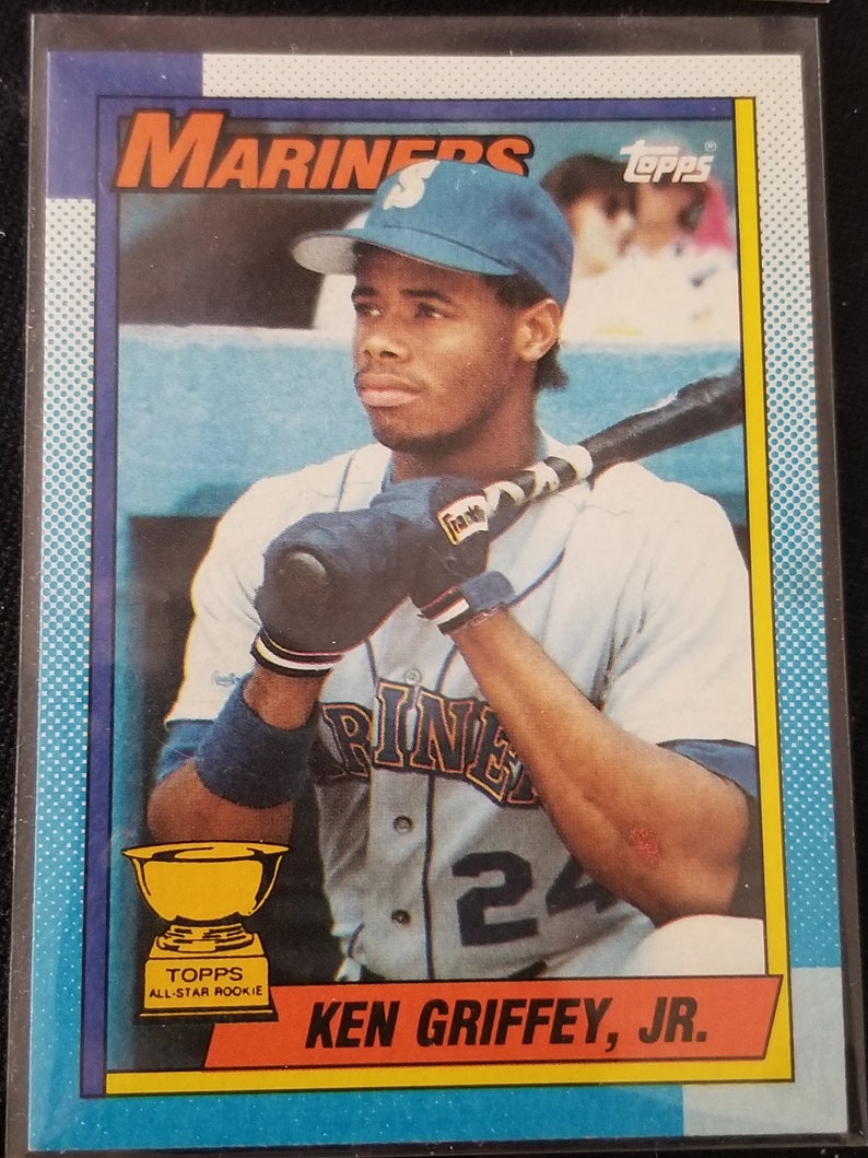 1990 Topps Ken Griffey, Jr. All-star Rookie Card. #336 in Super Ultra ...