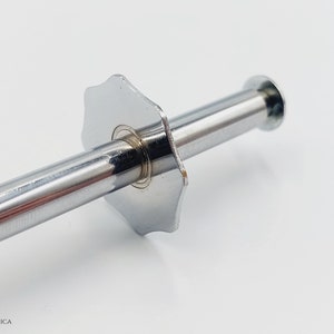 Vintage Icecube Picker Stainless Steel Cocktail Bar Tool Pincer Spring ...