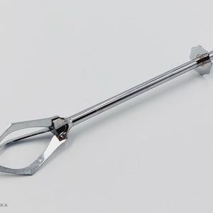 Vintage Icecube Picker Stainless Steel Cocktail Bar Tool Pincer Spring ...