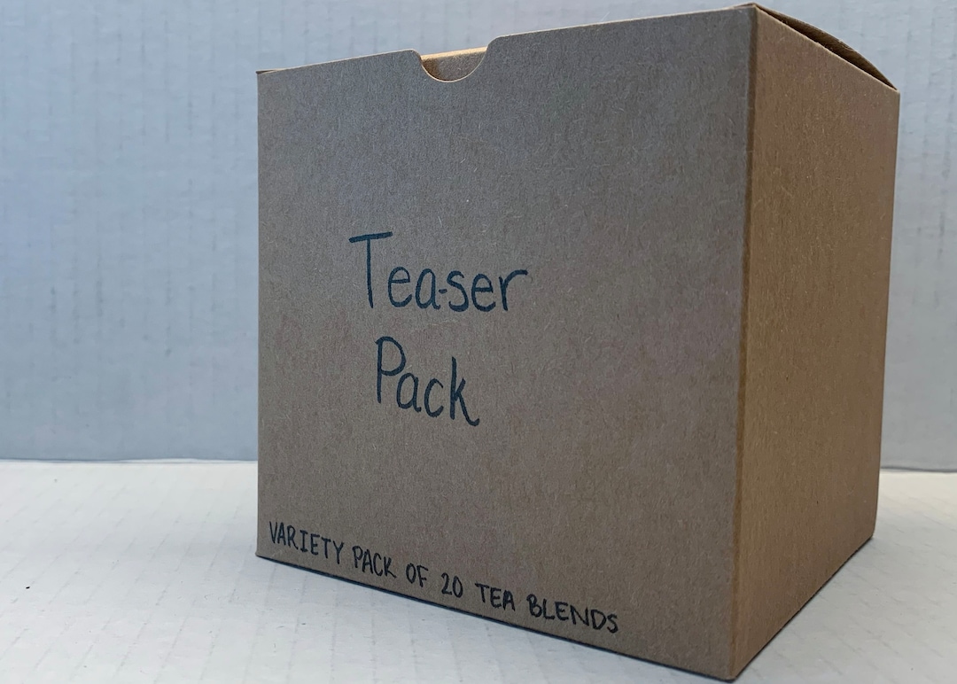 Tea-ser - Variety Pack of 20 Teas - Tea Bag Sampler - Etsy