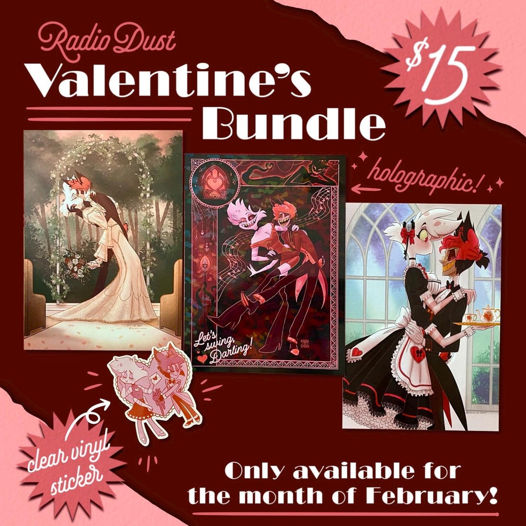 Radiodust Valentines Bundle - Etsy