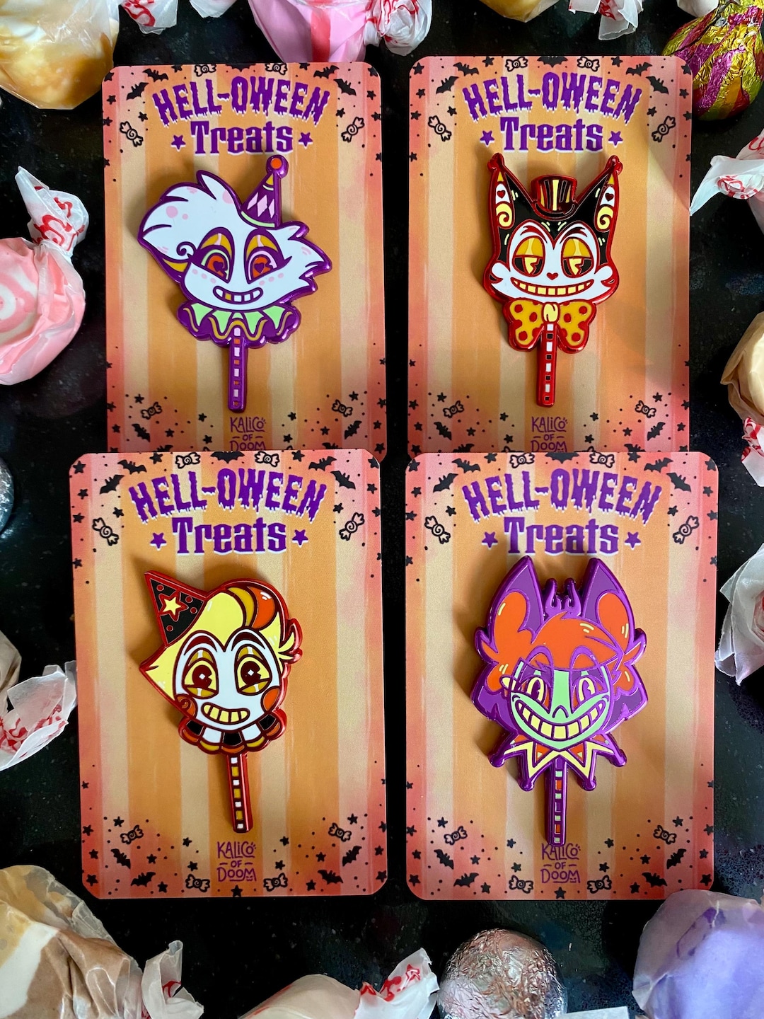Hell-oween Treat Enamel Pins B GRADE - Etsy