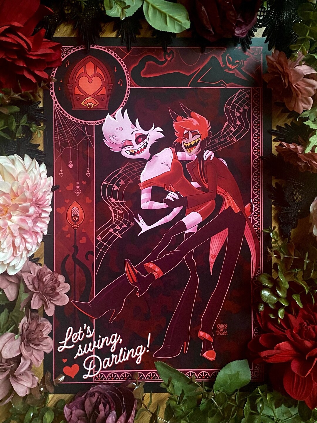 Swingtime Sweethearts - 11”x17” Radiodust Print - Etsy