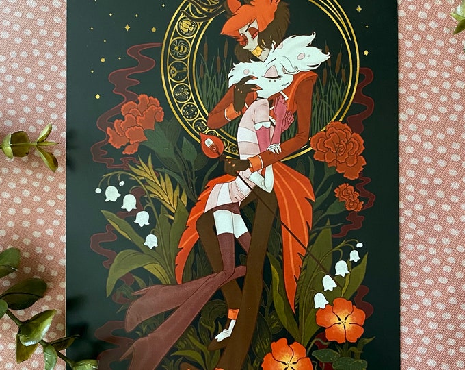 OVERSTOCK! Hazbin Hotel Radiostatic Fancards - Etsy