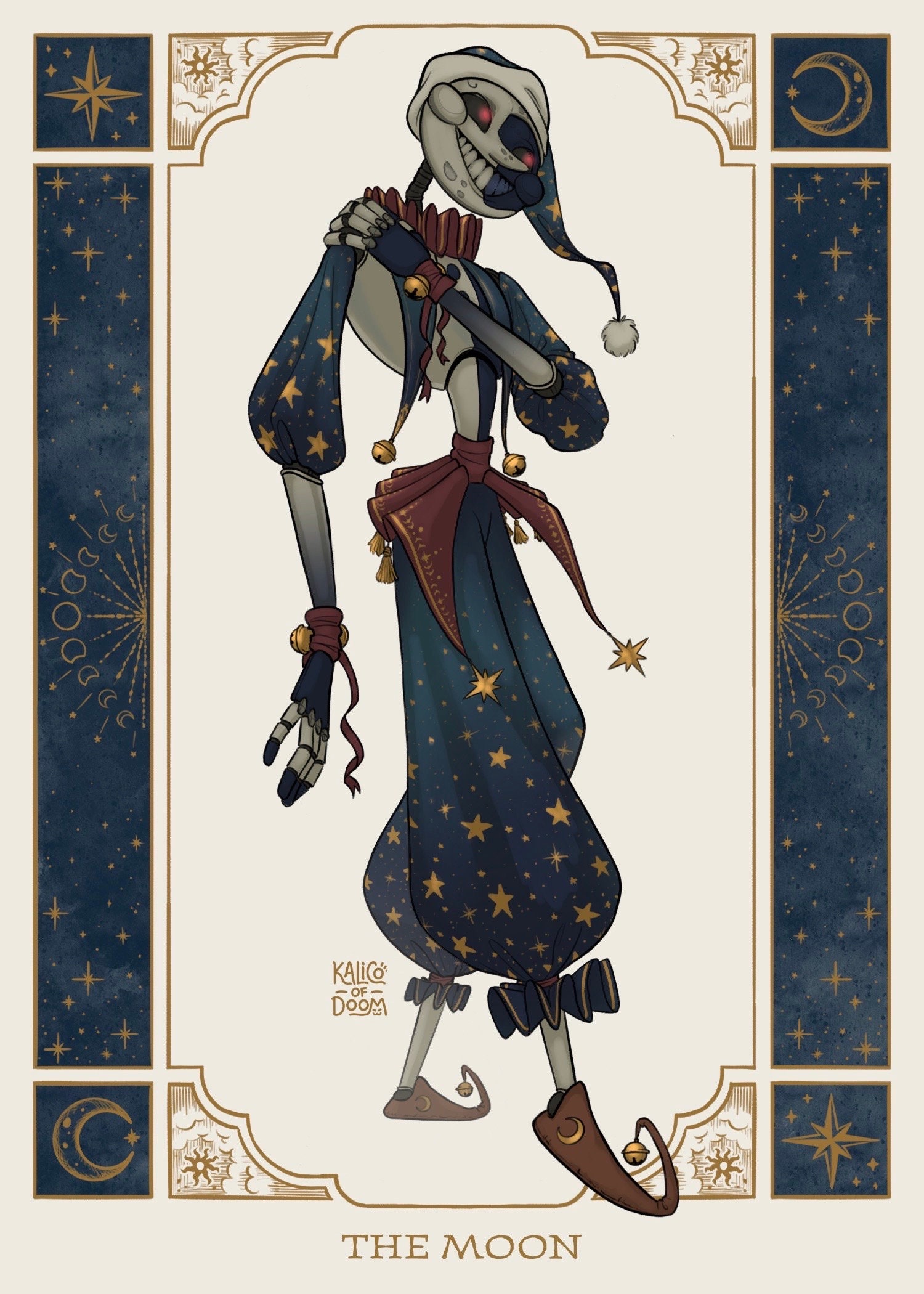 Celestial Moondrop - 5”x7” Mini Print - Etsy