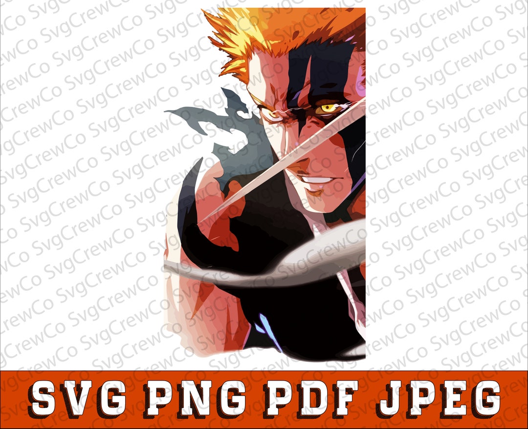 Anime Svg Png İc-hi-go Svg Bankai Svg Manga Pdf Digital - Etsy Hong Kong