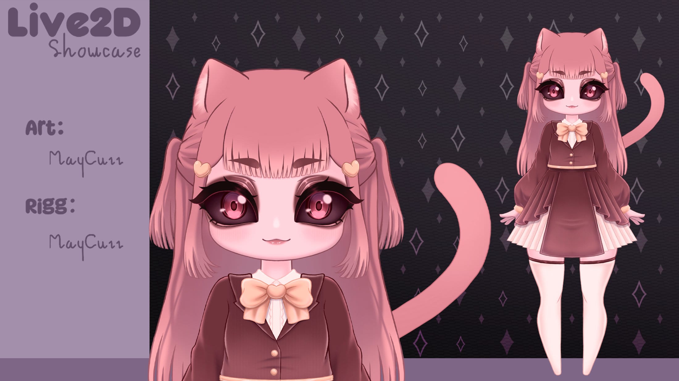 Vtuber Customizable!! Cat Girl!!! - Etsy