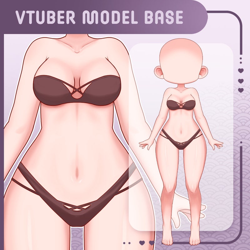 Vtuber Model Base - Etsy