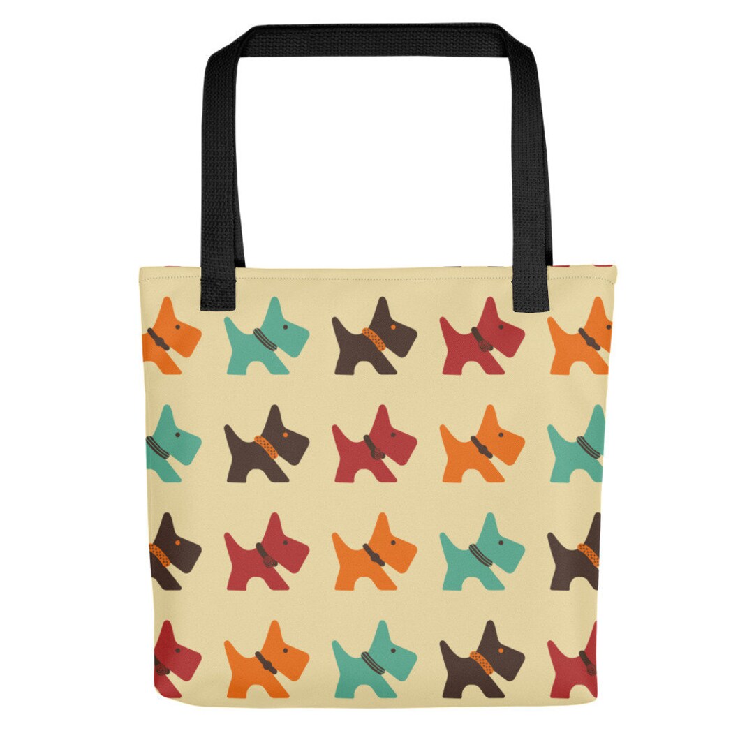 Scottish Terrier Tote Bag Scottie Handbag Terrier Purse Gift - Etsy
