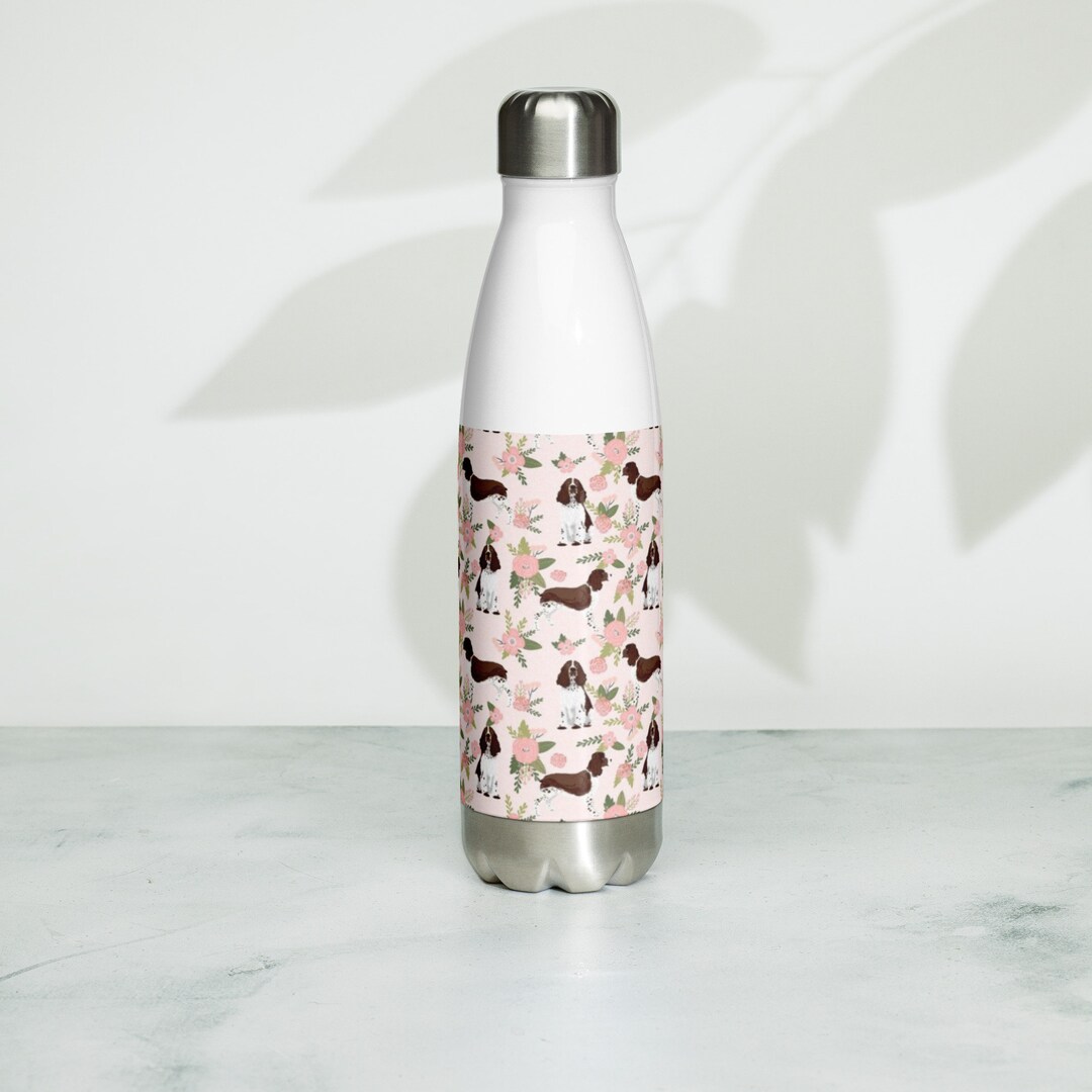 Springer Spaniel Water Bottle Cocker Spaniel Stainless Steel Tumbler ...