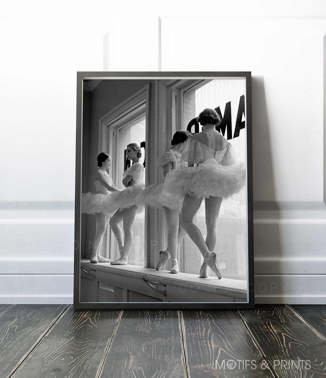 Ballerinas of the American Ballet | Rehearsal at George Balanchine's School of American Ballet ...