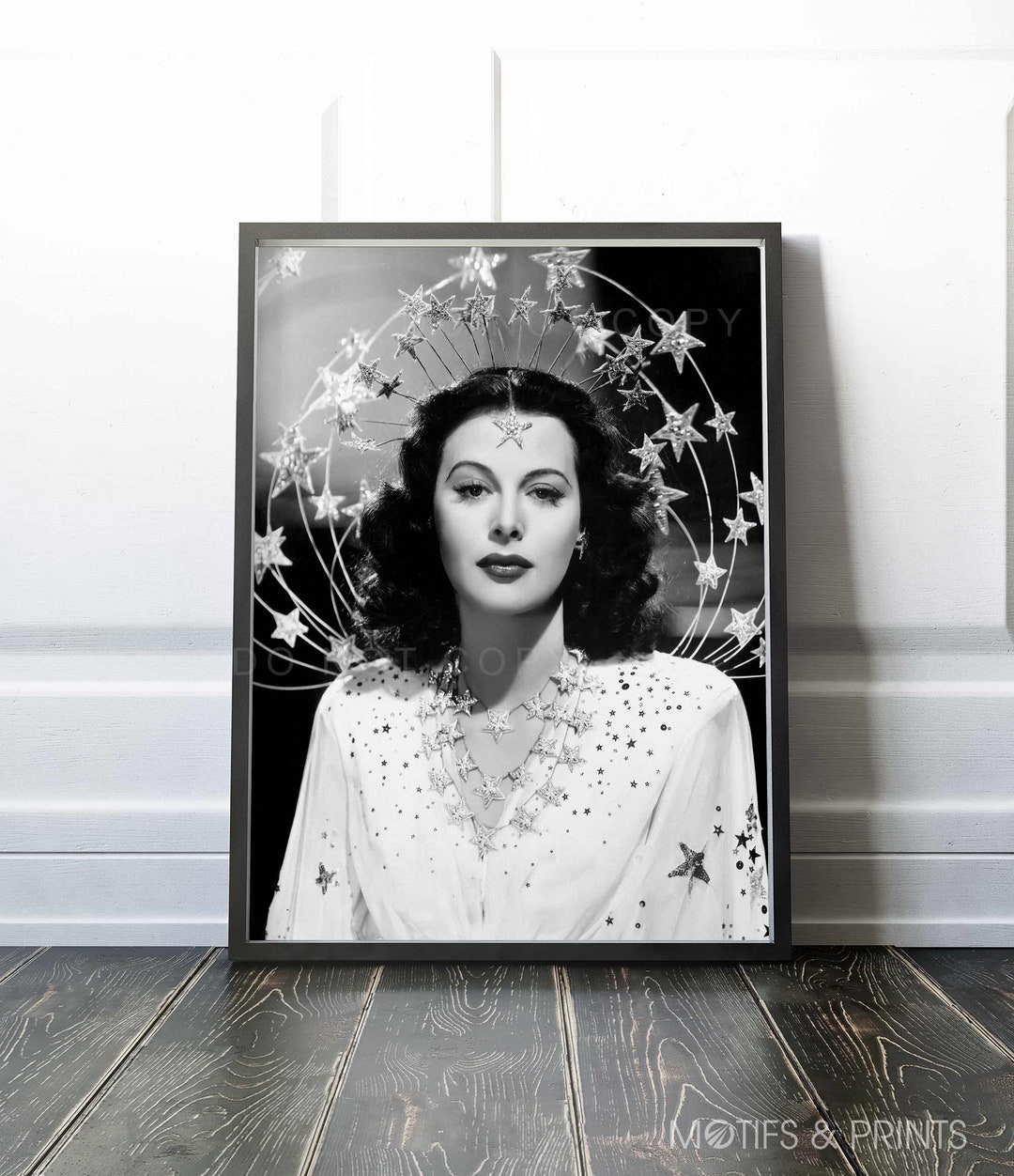 Hedy Lemarr Print | Austrian-american Film Actress as Sandra Kolter in ...