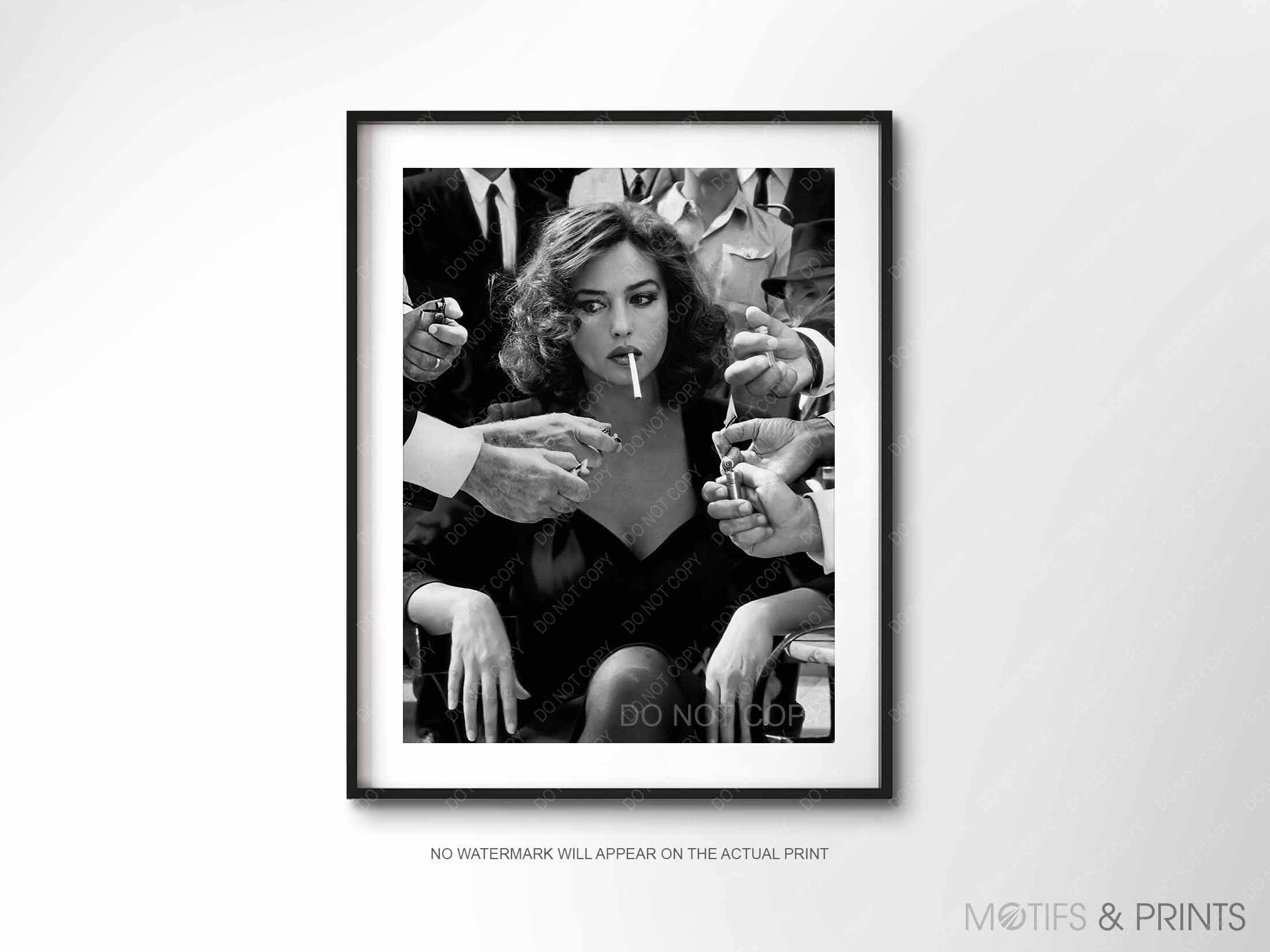 Monica Bellucci Print | Malena 2000 | Italian Actress | Premium Quality ...