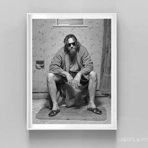 The Big Lebowski Print | Where's the Money Lebowski? | 1998 | Bathroom ...