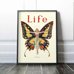 Life Magazine Cover Print | "the Flapper" Life Magazine Cover 1922 ...