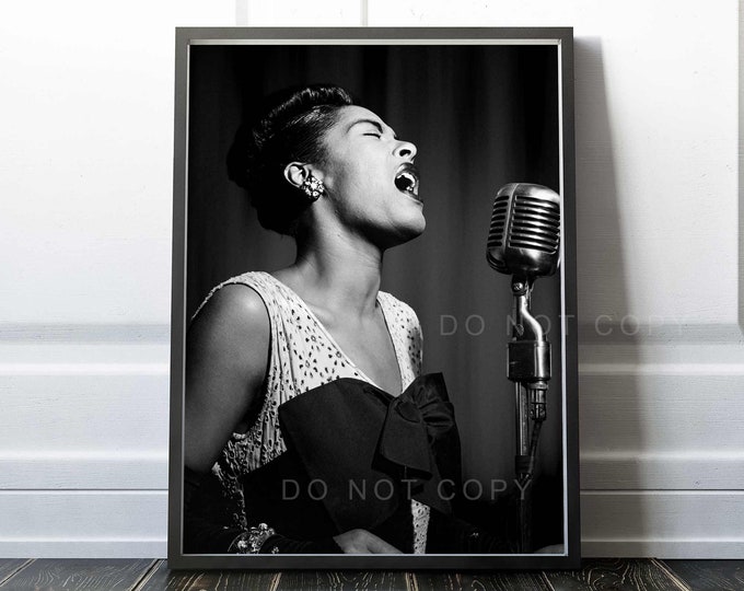 Billie Holiday the Graphic Novel: Women in Jazz - Etsy